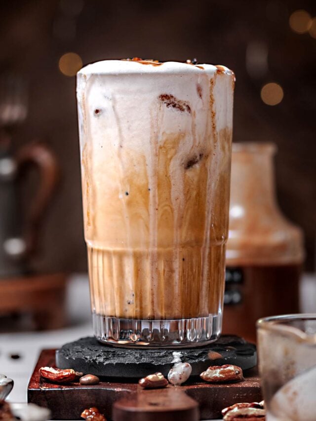 Homemade Hazelnut Latte