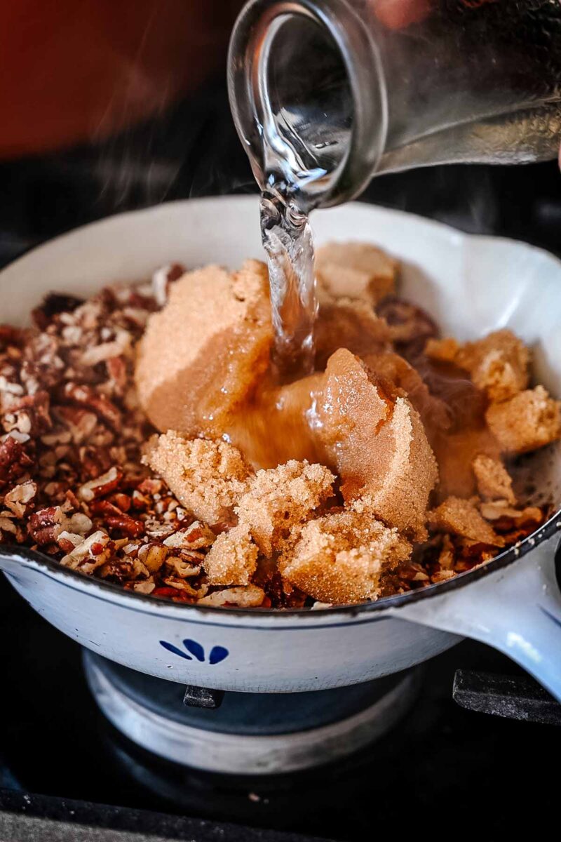 Toasted Pecan Syrup for Coffee, Cocktails & More