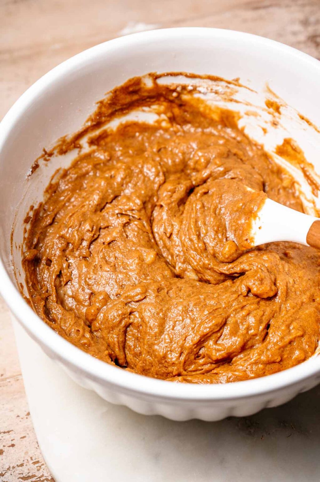 Banana Gingerbread Loaf with Cream Cheese Frosting