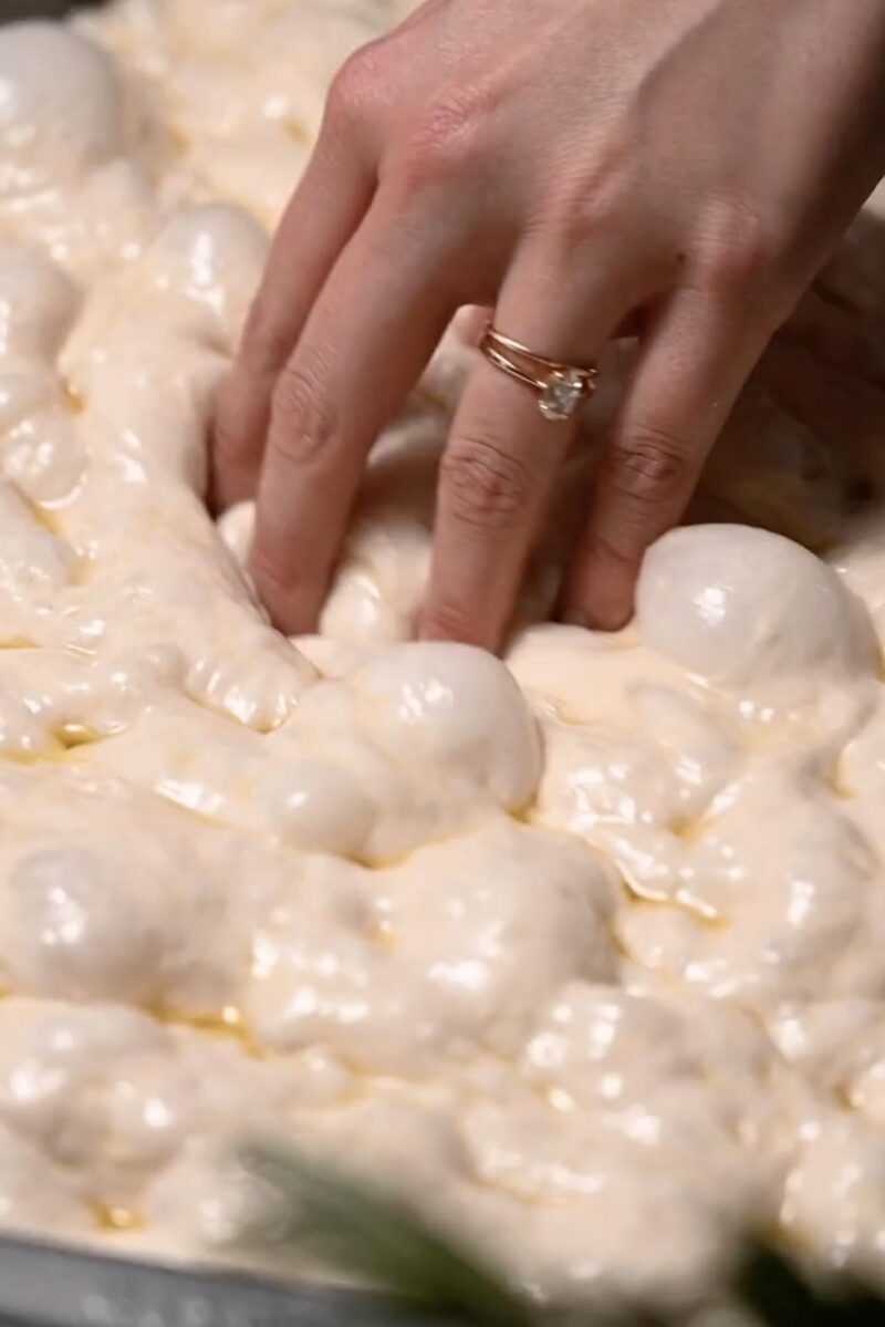 Easy Vegan Focaccia with Rosemary (Bubbly & Crisp!)