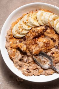 High Protein PB2 Peanut Butter Oatmeal (Creamy & Vegan)