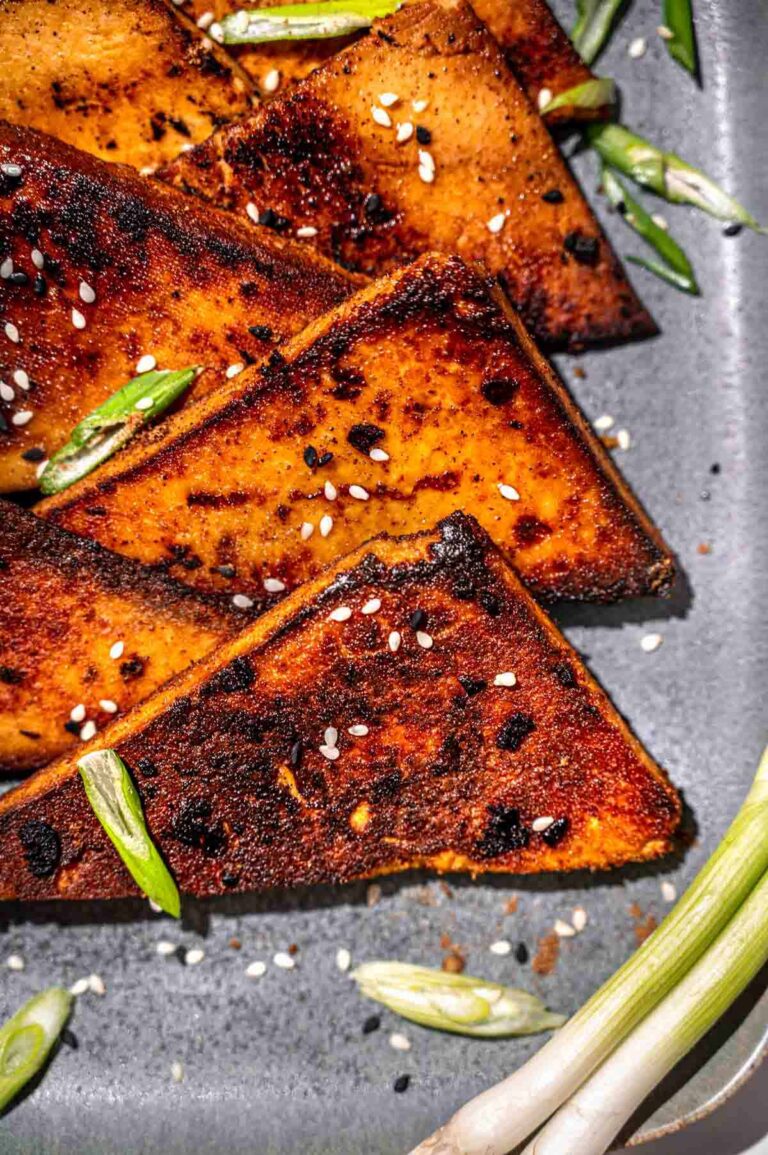 Pan-fried Chinese Five Spice Tofu