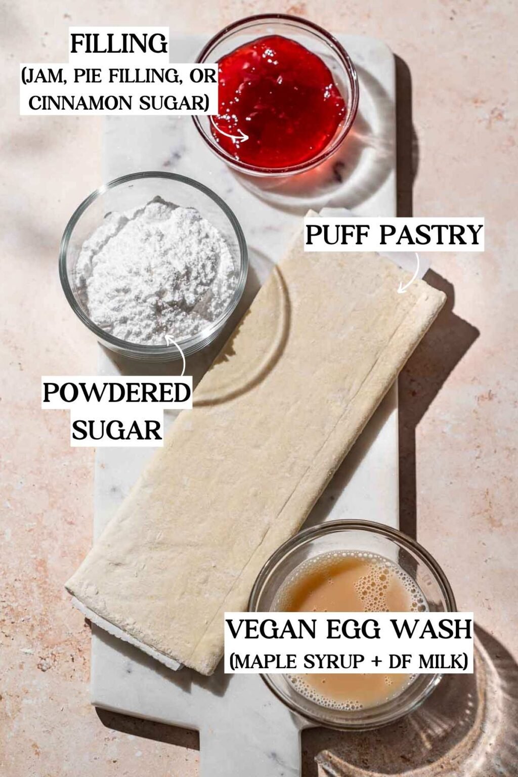 Easy Vegan Toaster Strudels (Strawberry, Cinnamon & More!)