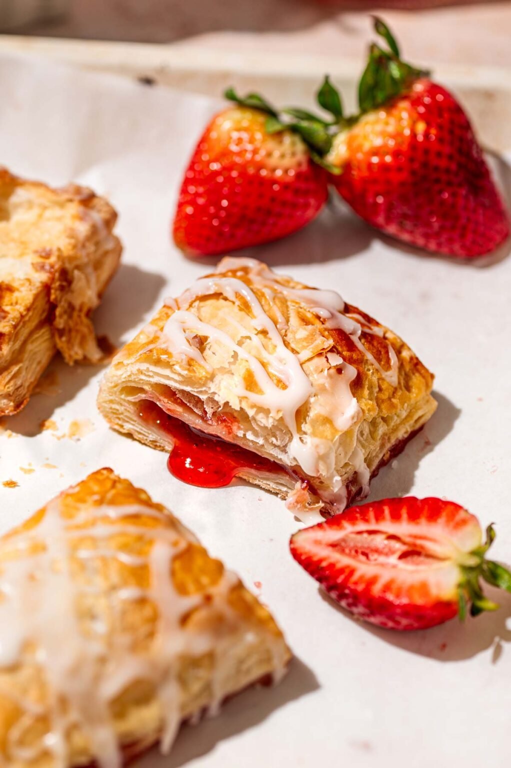 Easy Vegan Toaster Strudels (Strawberry, Cinnamon & More!)